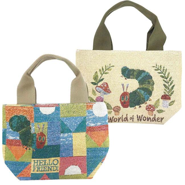 はらぺこあおむし ランチトート ゴブラン織り 積み木 きのこ キャラクター ミニトートバッグ アイプランニング K-4272 : ashop01 - 通販 - Yahoo!ショッピング