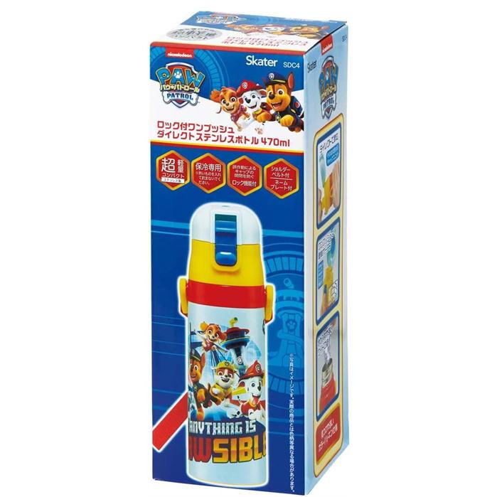 スケーター ステンレスボトル パウ パトロール23 パウパト SDC4 ロック付 ダイレクト スポーツボトル キャラクター 直飲み 水筒 470ml : ashop01 - 通販 ...