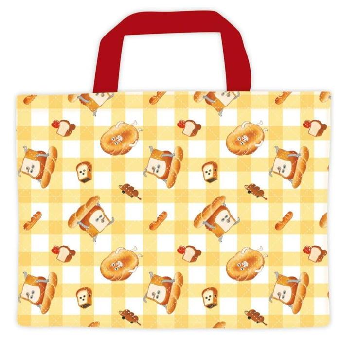 パンどろぼう キルト レッスンバッグ ケイカンパニー 絵本 キャラクター 総柄 チェック お稽古バッグ 体操着入れ お道具袋 ぱんどろぼう CKR6-PD : ashop01 - 通販 ...