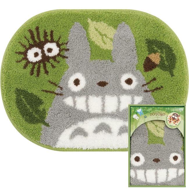 センコー 玄関マット となりのトトロ はれやか アクセントマット スタジオジブリ グッズ 約40×53cm ギフト箱入り インテリアマット グリーン : ashop01 - 通販 ...