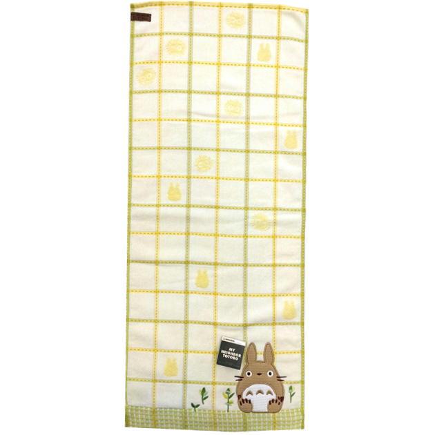 となりのトトロ フェイスタオル ワッフルトトロ 丸眞 スタジオジブリ グッズ キャラクター アップリケ 34×80cm :2403-3201:ashop01 - 通販 - Yahoo!ショッピング