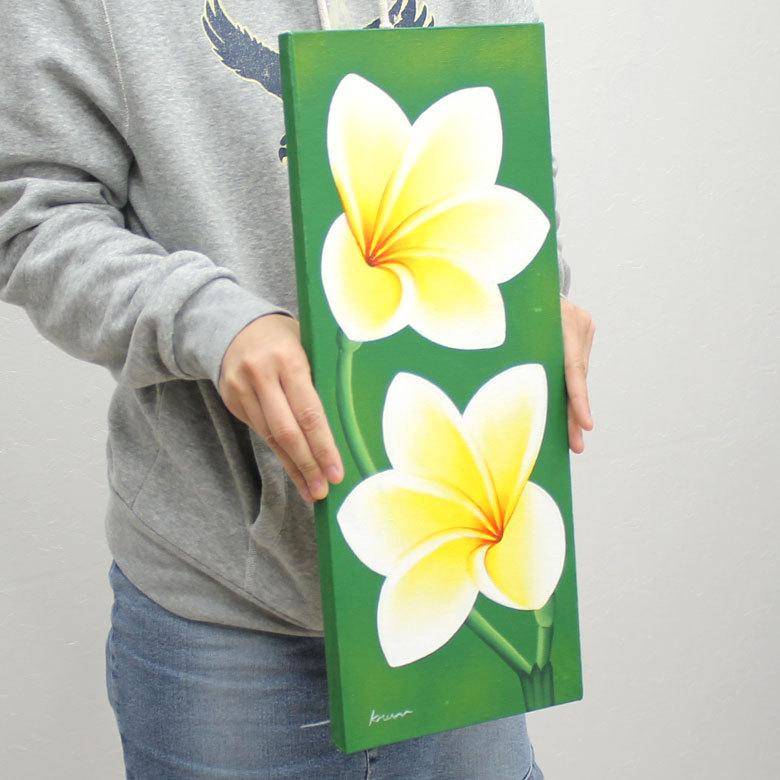 アジアン アート プルメリア50×20cm左向き 9104 : アジア工房 - 通販 - Yahoo!ショッピング