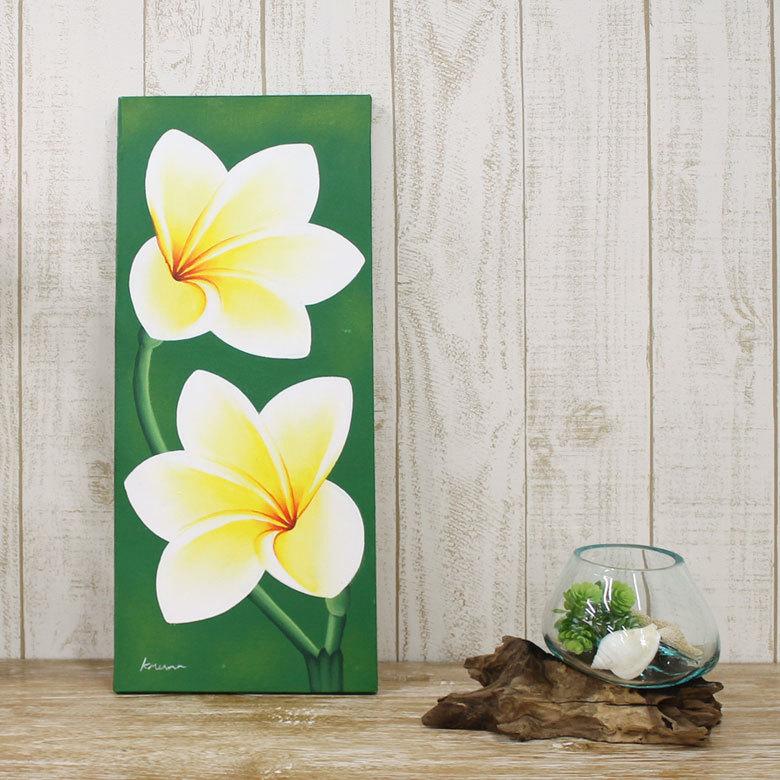 アジアン アート プルメリア50×20cm左向き 9104 : アジア工房 - 通販 - Yahoo!ショッピング