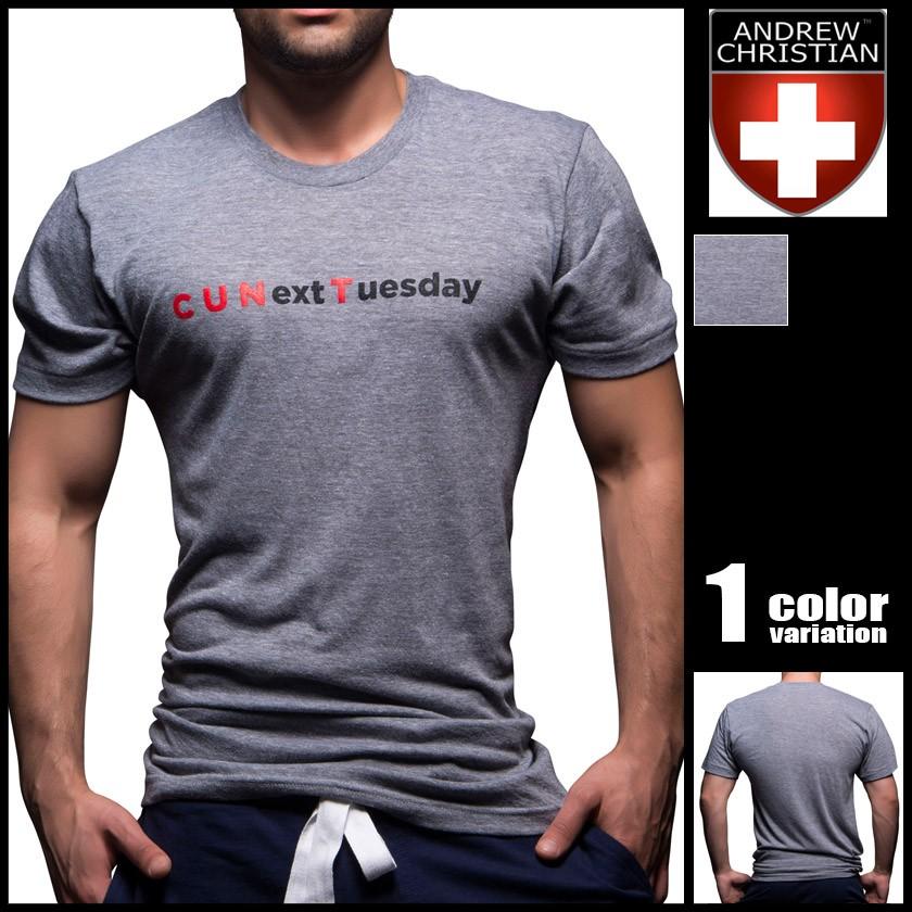 ANDREW CHRISTIAN シャツ AndrewChristian メンズ 男性Tシャツ スリーブレス ノースリーブ インナーシャツ ...