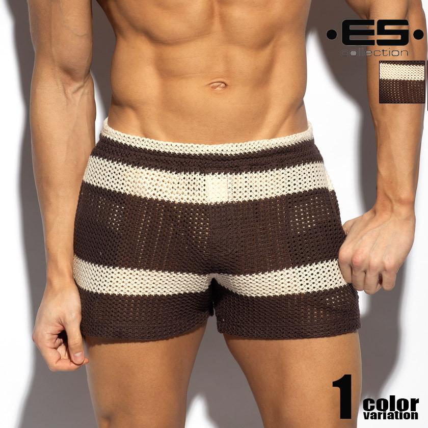 EScollection/イーエス・コレクション CROCHET CHOCO SHORTS ボーダー 編み生地 ショートパンツ 短パン ボトムス : ASIANCLOSET - 通販 ...