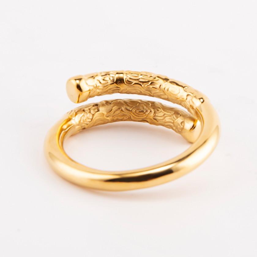 G-STATION G-station/ジーステーション GOLD RING 軽量 ステンレス リング オシャレ 艶めき ...
