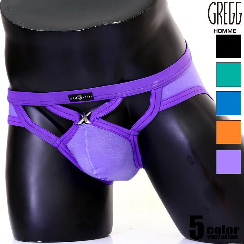 Gravevault メンズビキニ ブリーフ GreggHomme/グレッグ・オム CANDY-X BRIEF フロントカット 男性下着 パンツ フルバック : ASIANCLOSET ...