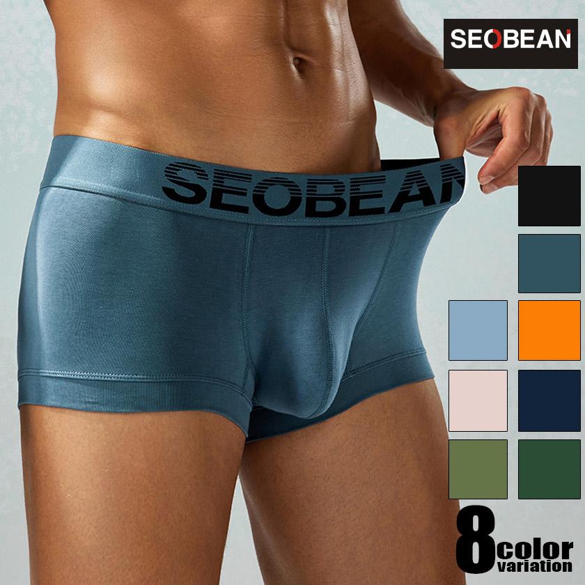 メンズボクサーパンツ SEOBEAN/セビン Solid Color Boxer Brief 250209 男性下着 メンズ パンツ セクシー : ASIANCLOSET - 通販 ...