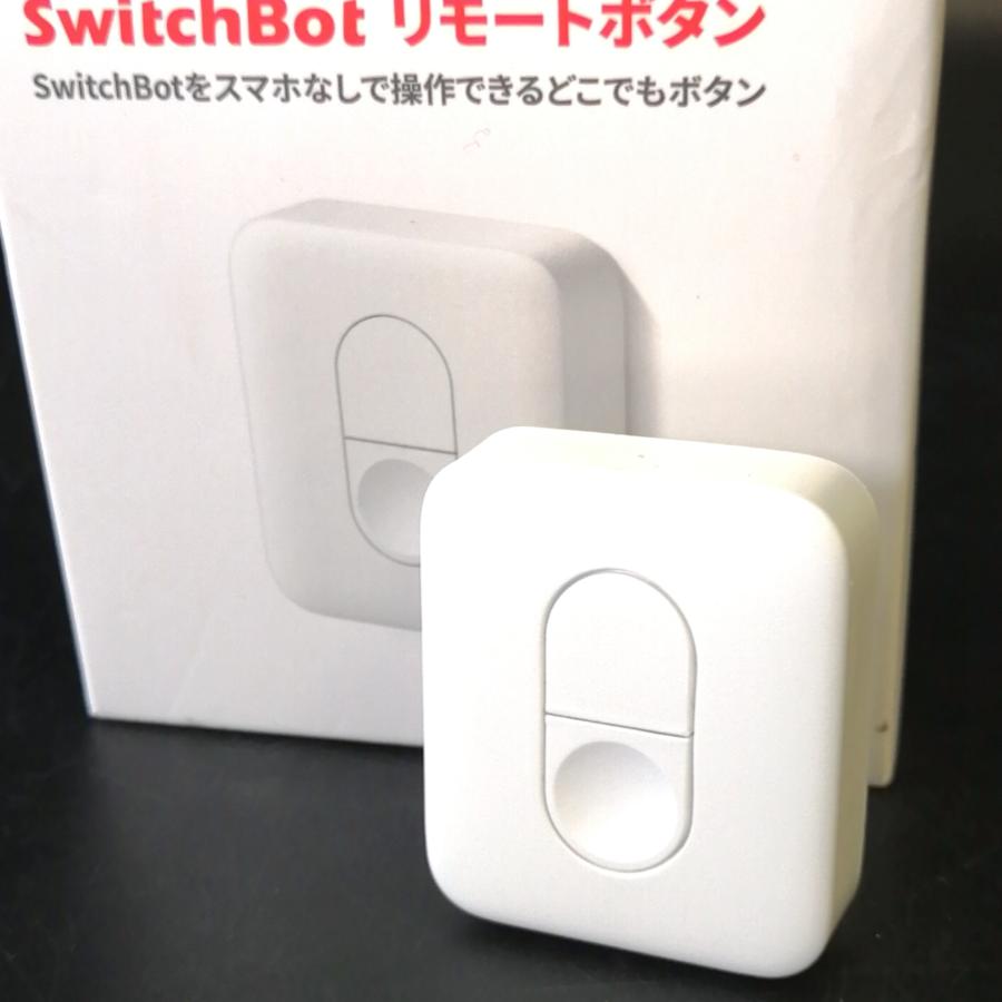 SwitchBot リモートボタン W0301700 ワンタッチ スイッチボット(SwitchBot) 複数デバイスに対応 - スマートホーム 置き場所自由 遠隔操作 Bluetooth4 ...