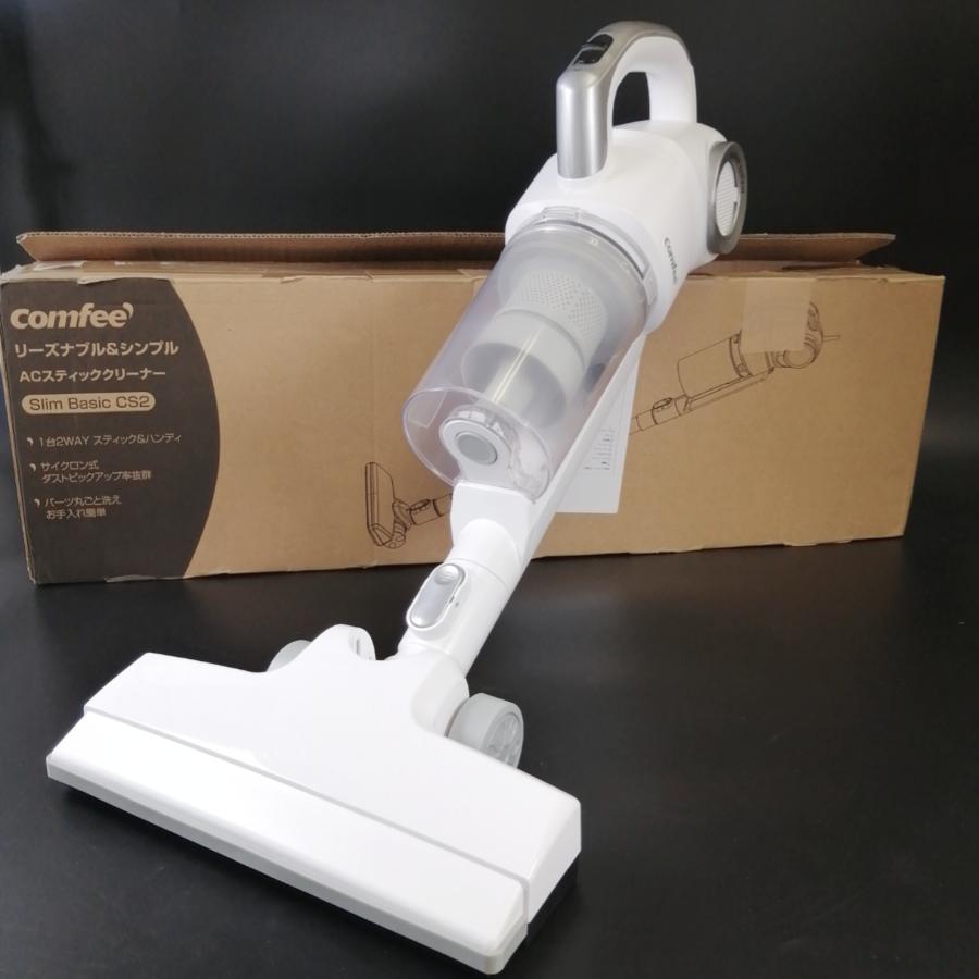 Comfee' AC式スティッククリーナー リーズナブル＆シンプル Slim Basic CS2 お手入れ簡単 コンフィー(COMFEE') 軽量 パワフル吸引 USED品 : アンシャイ ...