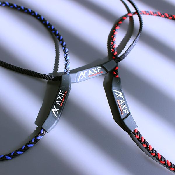 AXF ネックレス AXF-300 アクセフ カラーバンド 体幹 血行促進 アスリート イフミック ミネラル結晶体 リカバリー シリコンチャーム : MWJ TOKYO - 通販 ...