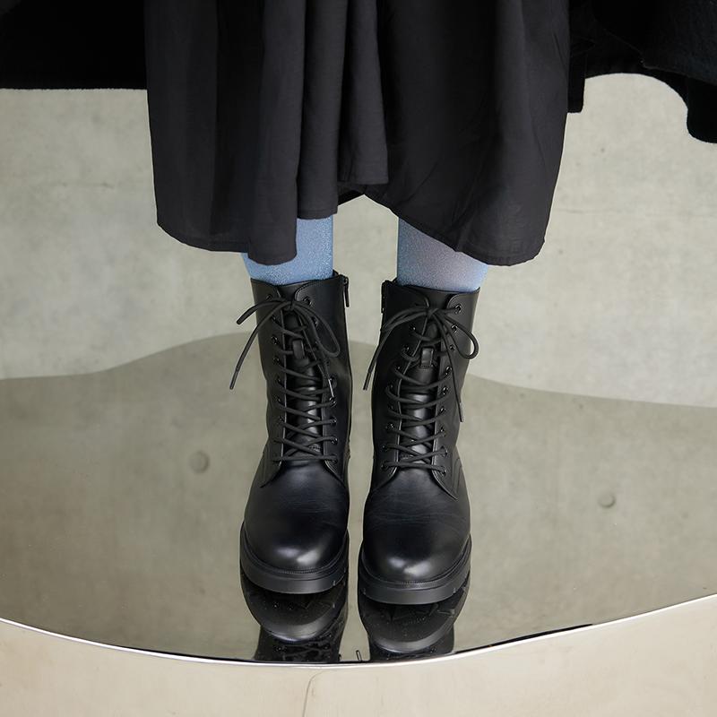 アシックス 商事 ブーツ アキュアーズ AcureZ レディス レディース カジュアル レースアップ 本革 GORE-TEX 防水 3E相当 22.5-25.0cm AO-10255 24aw ...