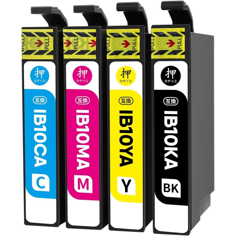 エプソン IB10CL4A EPSON 純正互換インクカートリッジ 4本組 プリンターインク IB10 EW-M530F カードケース : アシストYahoo!ショッピング店 - 通販 ...