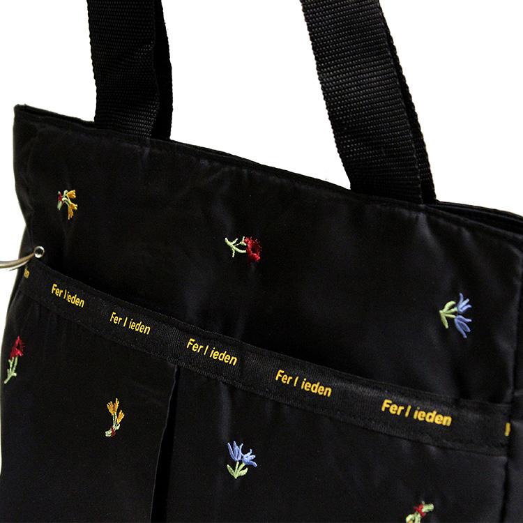 トートバッグ レディース 超軽量縦型トート Ferlieden 4795 小花刺繍 A4ファイル収納可能 軽量トートバック トートバッグ : w-4795-you : 鞄と財布のアスカショップ ...