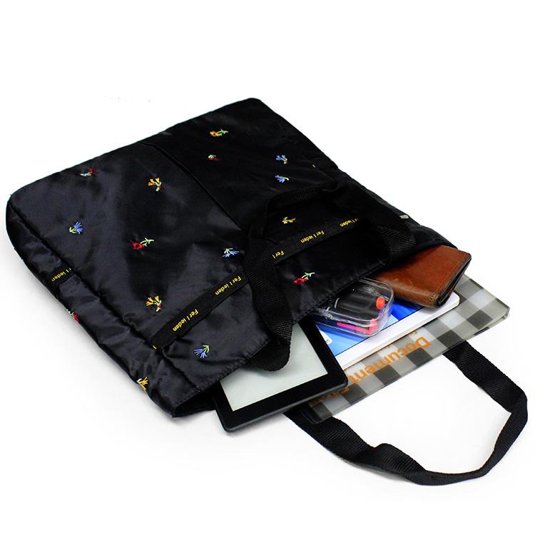 トートバッグ レディース 超軽量縦型トート Ferlieden 4795 小花刺繍 A4ファイル収納可能 軽量トートバック トートバッグ : w-4795-you : 鞄と財布のアスカショップ ...