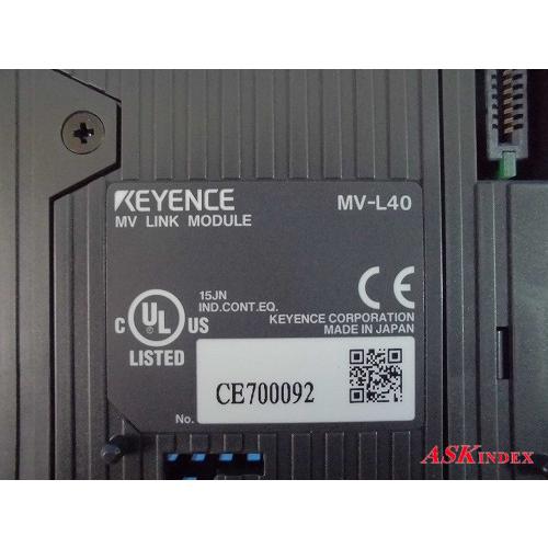 ※送料無料【管理番号JC0390】KEYENCE PLC MV高速・省配線リンクユニット MV-L40 (通電確認済) : アスカインデックス ヤフー店 - 通販 - Yahoo!ショッピング