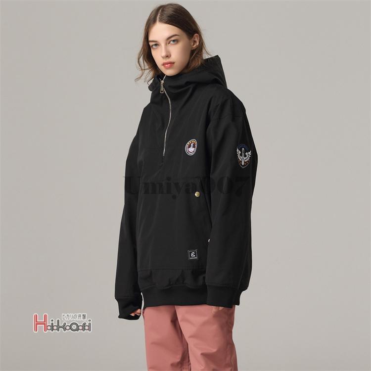 爆買 スノーボードウェア 2023 メンズ レディース 防水プルオーバー