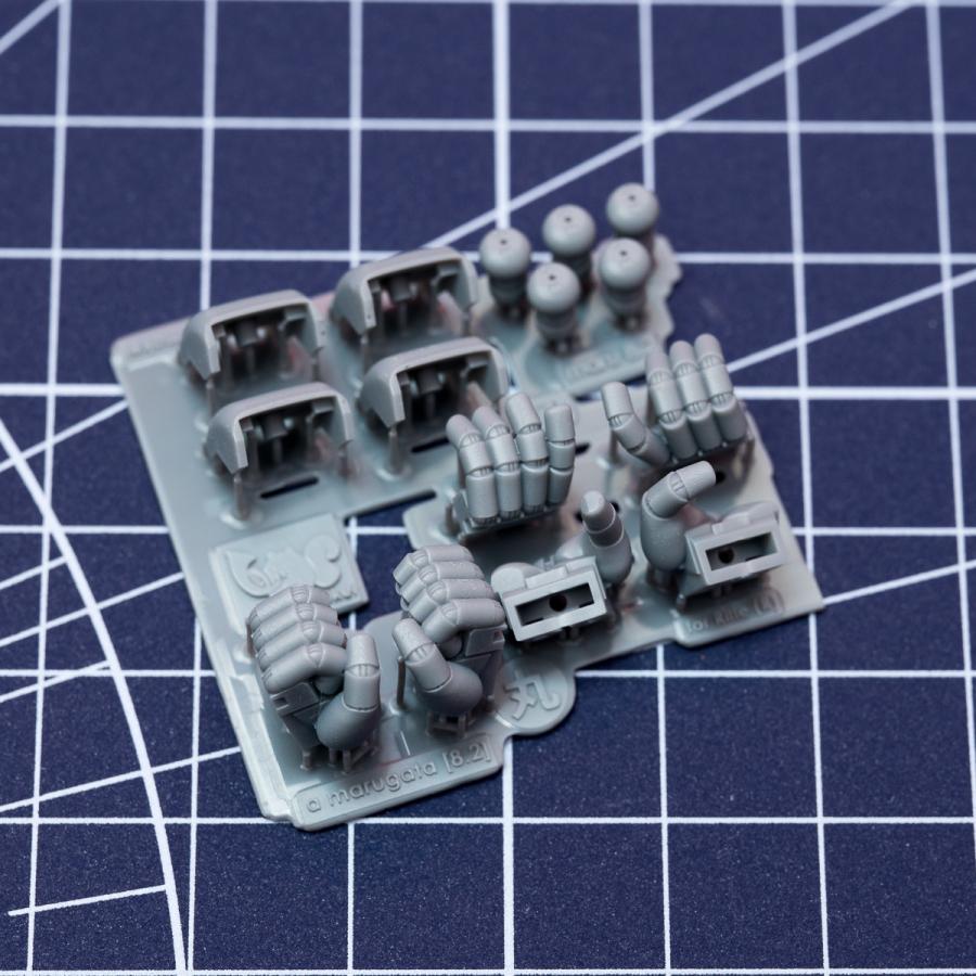 ASPハンド 丸型 8.2（甲幅8.2mmサイズ） / set α : あすぱら模型 Yahoo!店 - 通販 - Yahoo!ショッピング