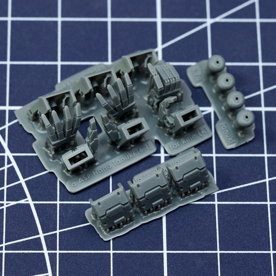 ASPハンド たぬき - 6.7mm (甲幅6.7mmサイズ）/ set α : あすぱら模型 Yahoo!店 - 通販 - Yahoo!ショッピング