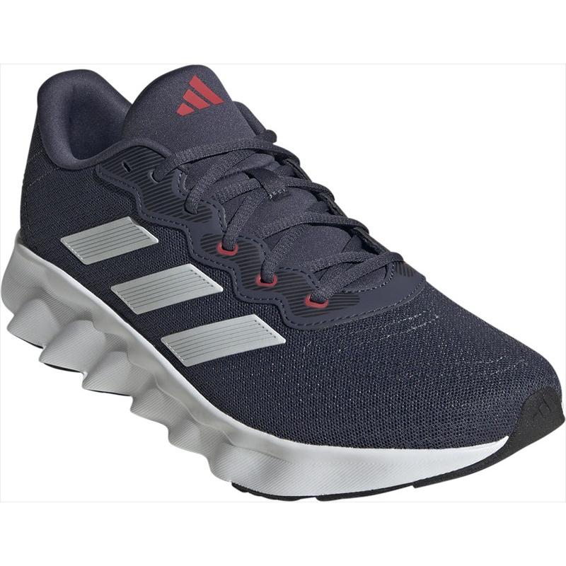 adidas [adidas]アディダス ランニングシューズ スイッチ ムーブ (ID8329) シャドーネイビー/フットウェアホワイト/コア ...