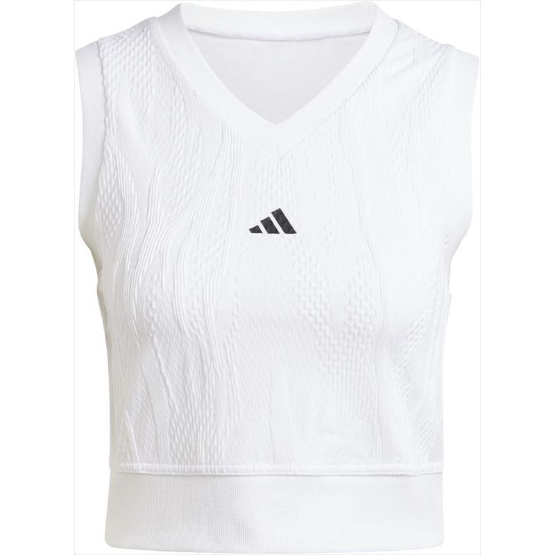 adidas（アディダス） [adidas]アディダスレディース W TENNIS CROP トップ PRO (JTV84)(IT4688 ...