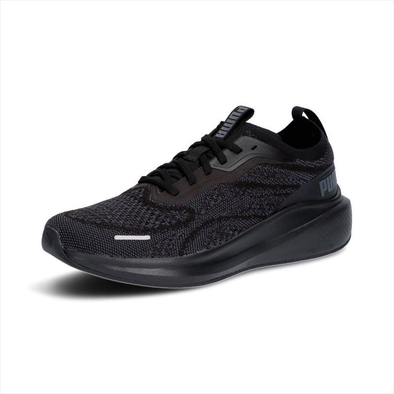 PUMA [puma]プーマ メンズランニングシューズ スカイロケット LITE エンジニアード (310100)(01) プーマ ブラック ...