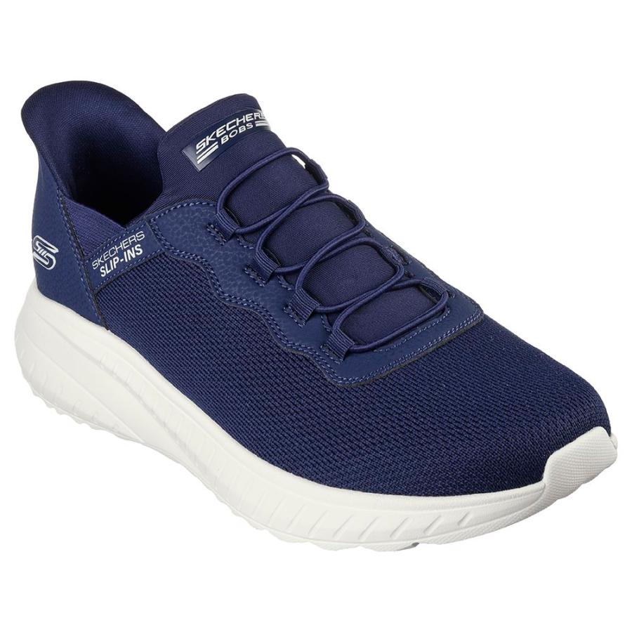 SKECHERS（スケッチャーズ） メンズカジュアルシューズ BOBS SQUAD CHAOS-DAILY HYPE (118300)(NVY ...