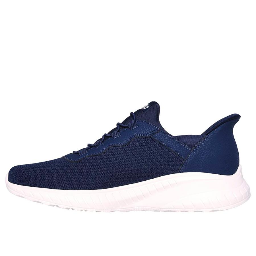 SKECHERS（スケッチャーズ） メンズカジュアルシューズ BOBS SQUAD CHAOS-DAILY HYPE (118300)(NVY ...