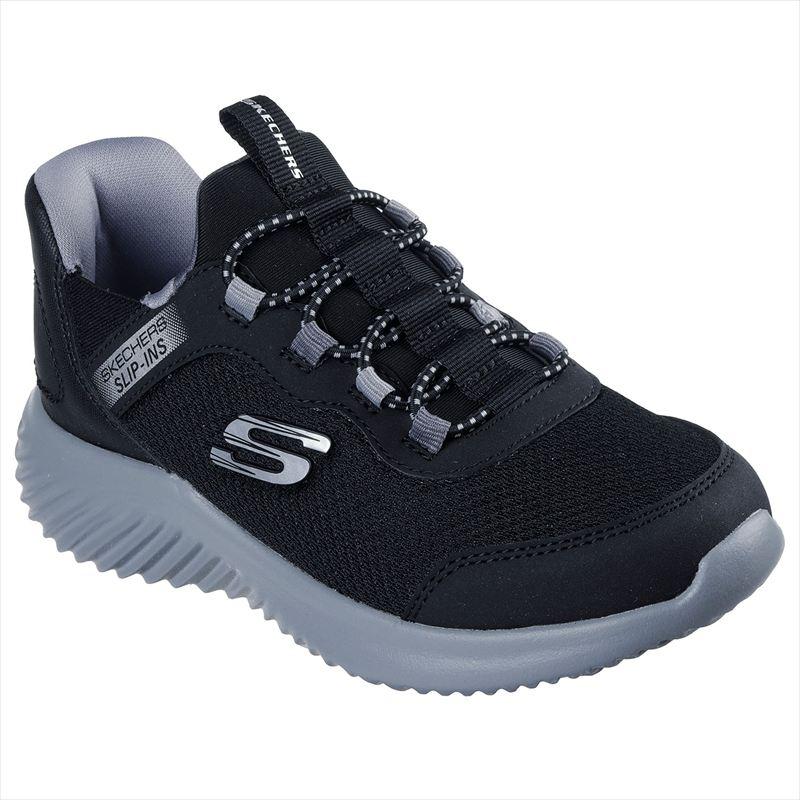 SKECHERS（スケッチャーズ） キッズスリップインズシューズ BOUNDER-BRISK-BURST (403822L)(BKCC ...