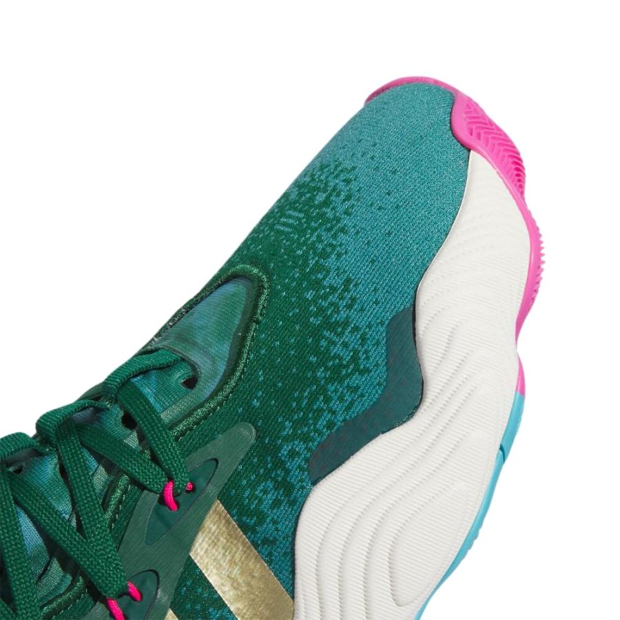 adidas [adidas]アディダス バスケットボールシューズ TRAE YOUNG 3 (IE9301) チームダークグリーン/ゴールド ...