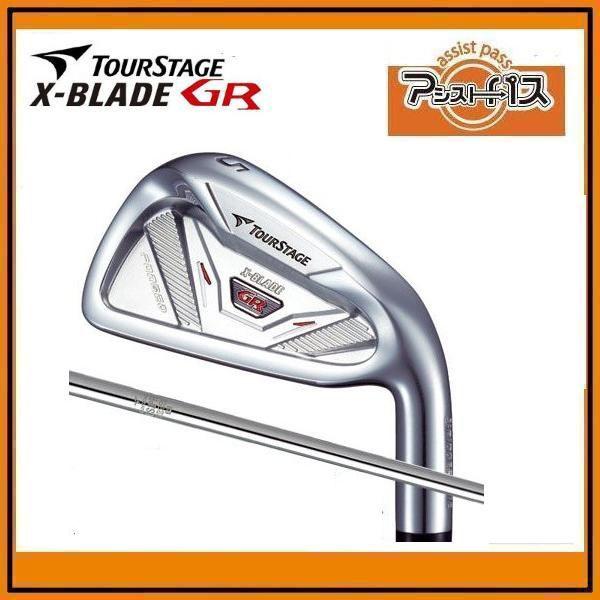 TOURSTAGE 2012年モデル TourStage X-BLADE GR FORGED IRON6本セット(♯5〜9、PW) ツアーステージ エックスブレードジーアールフォージド ...