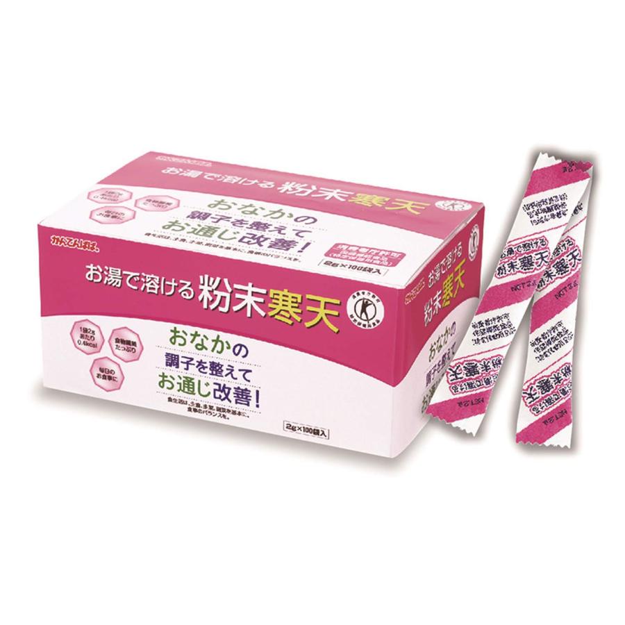 かんてんぱぱ 伊那食品工業 お湯で溶ける粉末寒天 2g×100P : s-b01hewwd7e-20240602 : アシストワンストア - 通販 - Yahoo!ショッピング