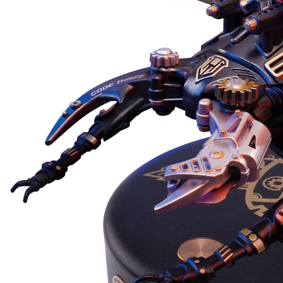 ROKR ストームビートル DIY 3D パズル 組み立て式プラモデル 立体パズル 電動ビートル LED メカニカル 昆虫 模型 DIY工作キット ス : s-b0c4khkqgz ...