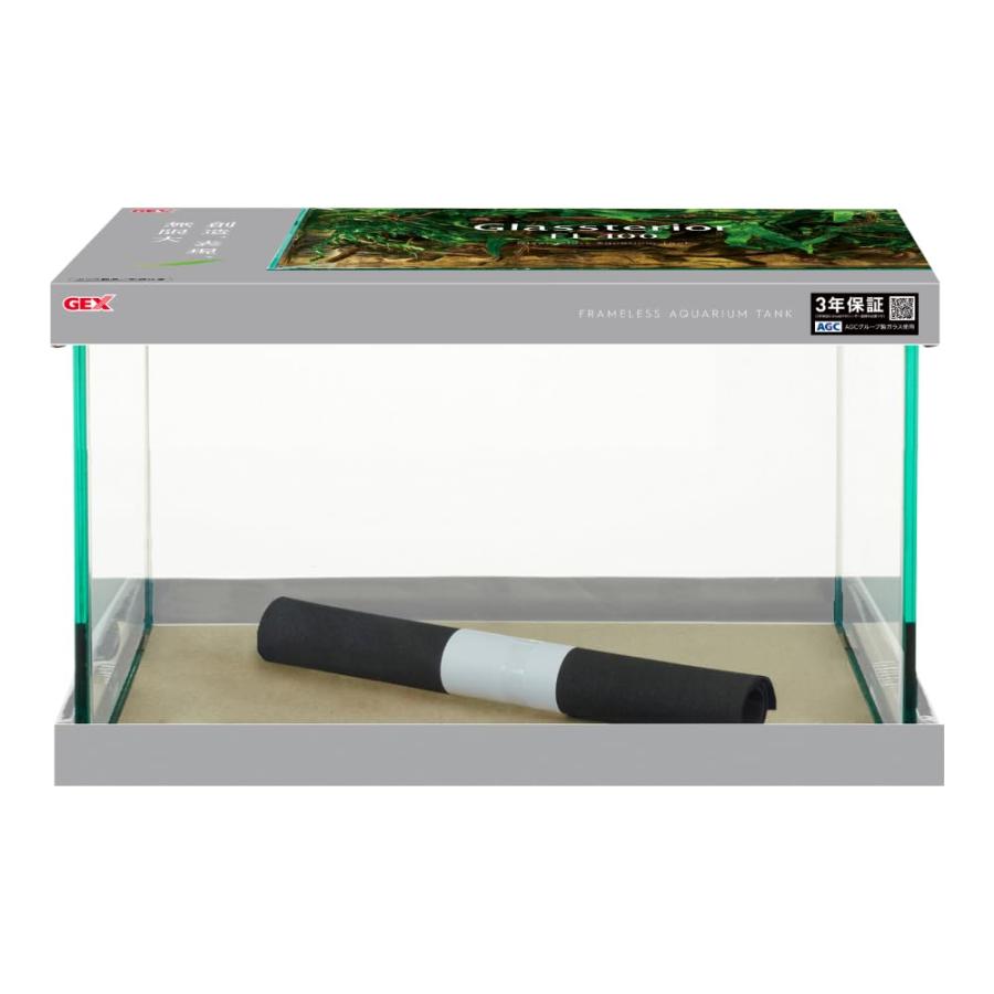 GEX AQUARIUM グラステリアFL400 水槽3年保証 フレームレス水槽 W40.0×D20.0×H25.0cm 約17L : s-b0cy5blx28-20240919 : アシスト ...