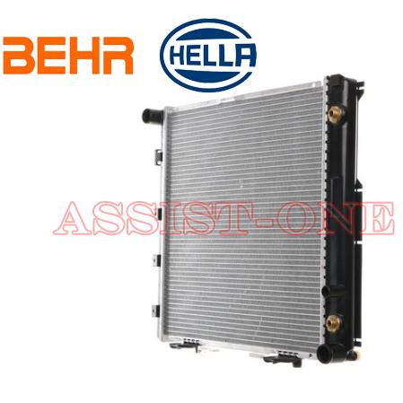HELLA BEHR製 純正OEM W124 S124 200E 220E 220TE E200 E220 M111 直4 ラジエター ...