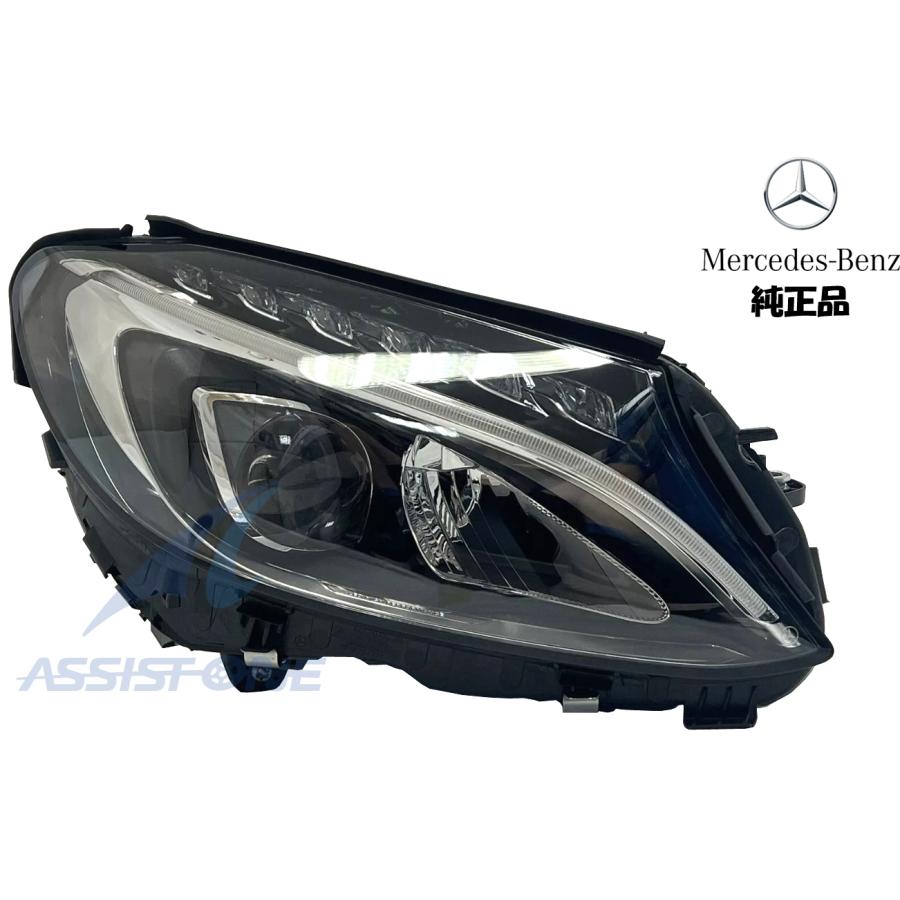 純正品 ベンツ Cクラス W205 S205 C205 A205 前期 LED 右ヘッドライト 右ヘッドランプ ヘッドライト 右側 C180 ...