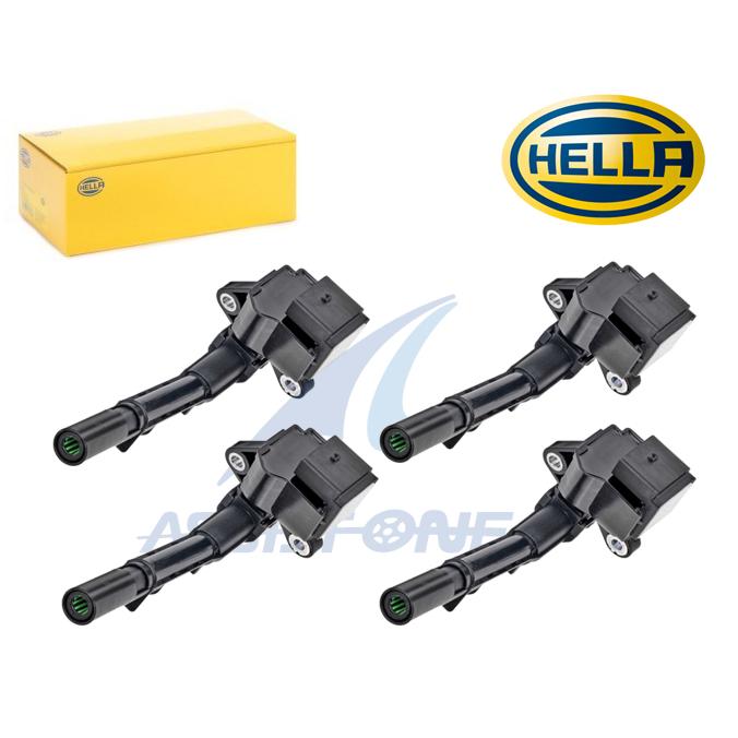 HELLA製 ベンツ イグニッションコイル Cクラス W204 S204 C204 W205 S205 C205 A205 ダイレクトコイル M270 M274 4気筒 4本 : アシストワン ...