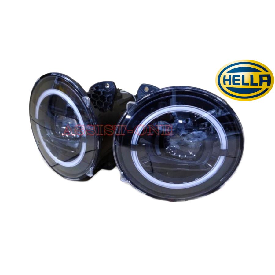 HELLA製 純正OEM Gクラス W463A W464 ナイトパッケージ ヘッドライト 左右セット G350d G400d G550 ...