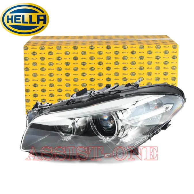 純正OEM HELLA製 BMW 5シリーズ F10 F11 LCI 後期 バイキセノン 左ヘッドライト 左ヘッドランプ ヘッドライト 左 ...