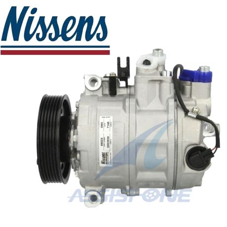 NISSENS製 AUDI アウディ S5 B8 / Q5 SQ5 エアコンコンプレッサー ACコンプレッサー エアコン コンプレッサー ...