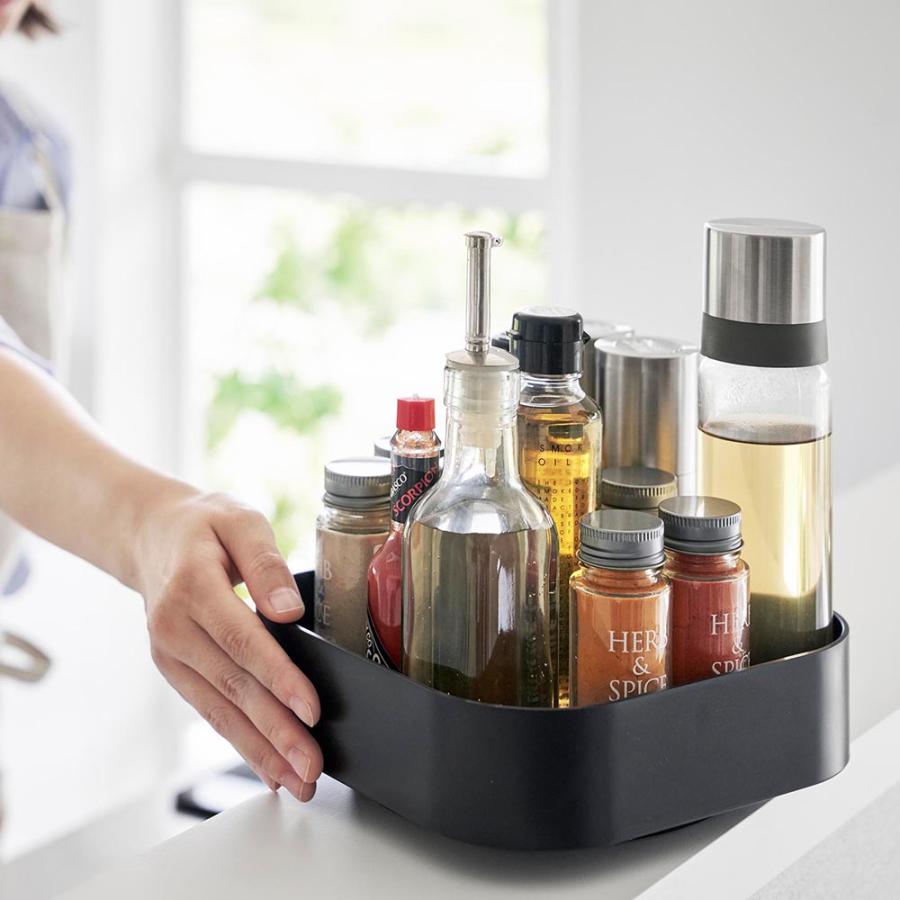 山崎実業 tower 回転式収納ラック タワー スクエア ホワイト ブラック 2198 2199 : 2198-tower : アシストワン - 通販 - Yahoo!ショッピング