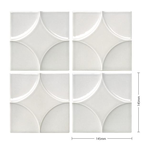 名古屋モザイク /アルタイル Altair 150角特殊面状 44枚入 ALT-200 デザイン内装タイル(ケース) : ASTAS ...