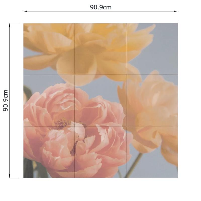 LIXIL INAX / エコカラットプラス 初心者 簡単DIY マグネット施工 エコカラットセルフ 909×909mm 9090セット ECSF-9090S/120 ECSF-9090M ...