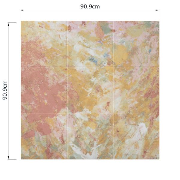 エコカラットプラス エコカラットセルフ 909×909mm アール・ブリュット DIY 9090セット ECSF-9090S/54 / LIXIL INAX :ECSF-9090S-54 ...