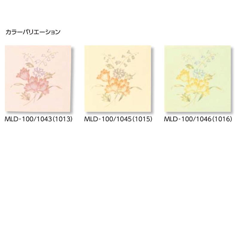 LIXIL INAX / ミデュールデザイン 100・150 花柄・フラワー 100mm角平(柄) 内装用壁タイル 廃番品在庫限り (ケース売り) : ASTAS online shop ...