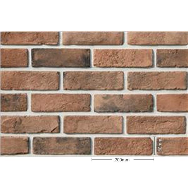 KYタイル / セメントブリックコレクション ユーズドブリック フラット 68枚入 NB-160 内装用壁タイル(ケース) : ASTAS ...