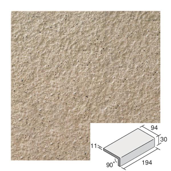 名古屋モザイク / ルクサスII Rukusasu II 200×100角タレ付階段岩面 30枚入 RKH-200KT-13 外装床タイル(ケース) : ASTAS online shop ...