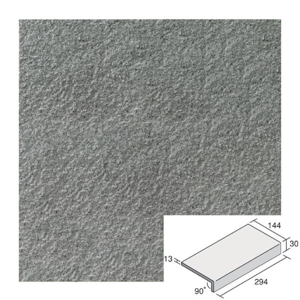 名古屋モザイク / ルクサスII Rukusasu II 300×150角タレ付階段岩面 12枚入 RKH-300KT-4 外装床タイル(ケース) : ASTAS online shop ...