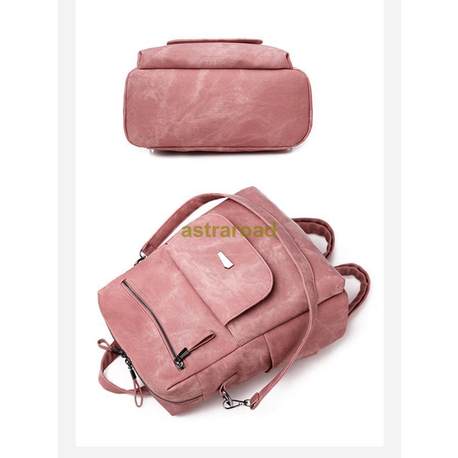 リュック ショルダーバッグ レディース おしゃれ PU 3way 大人 かわいい 大容量 リュックサック 通勤 革 通学 女子 学生 : bagu-11106-54 : アストラロード ...