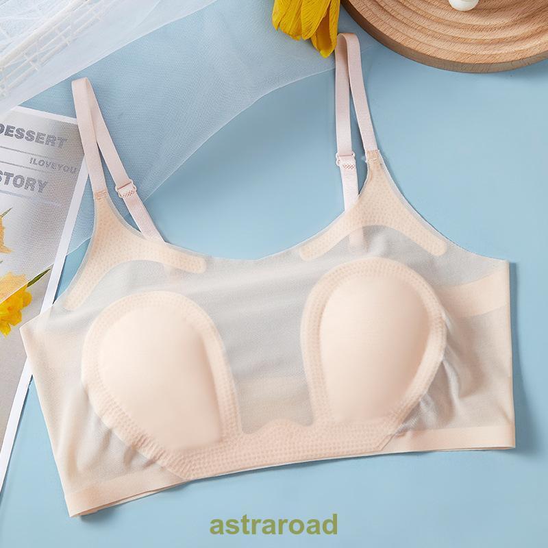 ハーフトップブラ レディース ブラジャー 下着 インナー シースルー メッシュ ホック シンプル 無地 パッド 通気性抜群 女性 婦人 夏 ...